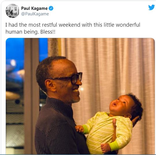 Perezida wa Repubulika y’u Rwanda Paul Kagame yagaragaje akanyamuneza ...