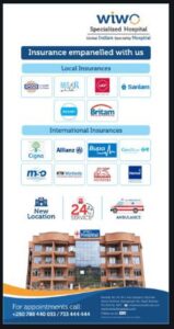 WIWO Specialized Hospital ni bimwe mu bitaro bitanga ubuvuzi bukomeye ...