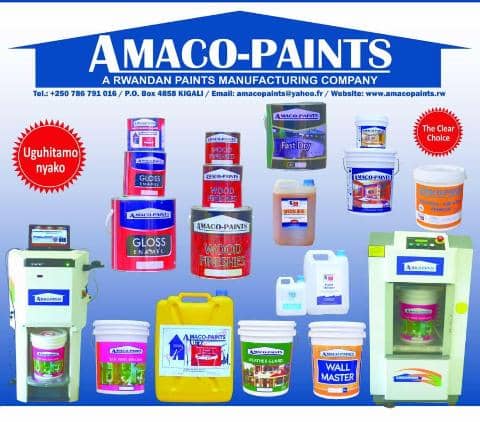 Rwanda: Uruganda Amaco Paints Ltd rumaze gukwiza umucyo n’isuku mu gace ...