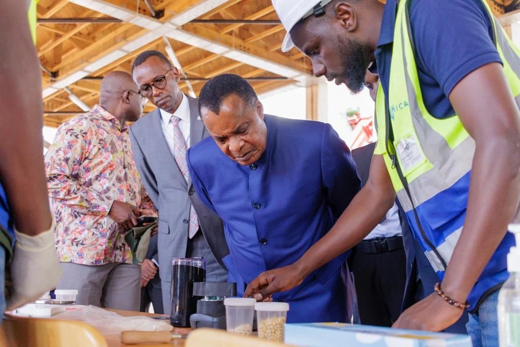 Perezida Sassou-Nguesso yasuye ishuri rikuru rya RICA riherereye mu Bugesera – igisabo.rw